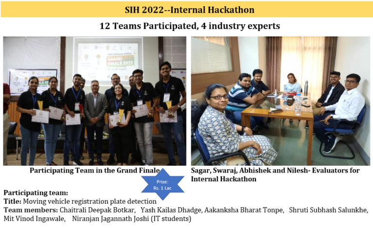 Smart India Hackathon – PVG's College of Engineering, Technology and Management, Pune
