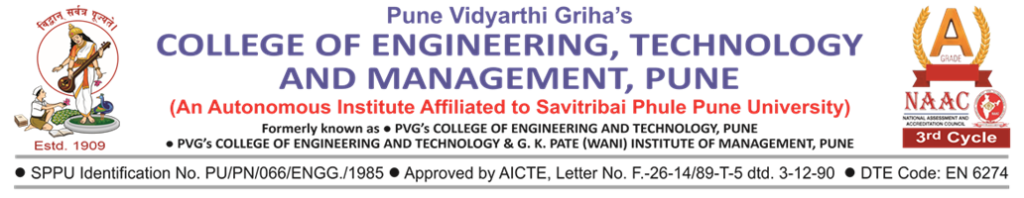 About college – PVG's College of Engineering, Technology and Management ...